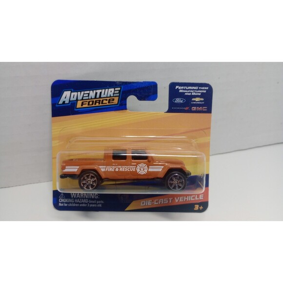 maisto | Toys | Maisto Adventure Force Jeep Gladiator Orange Fire And ...